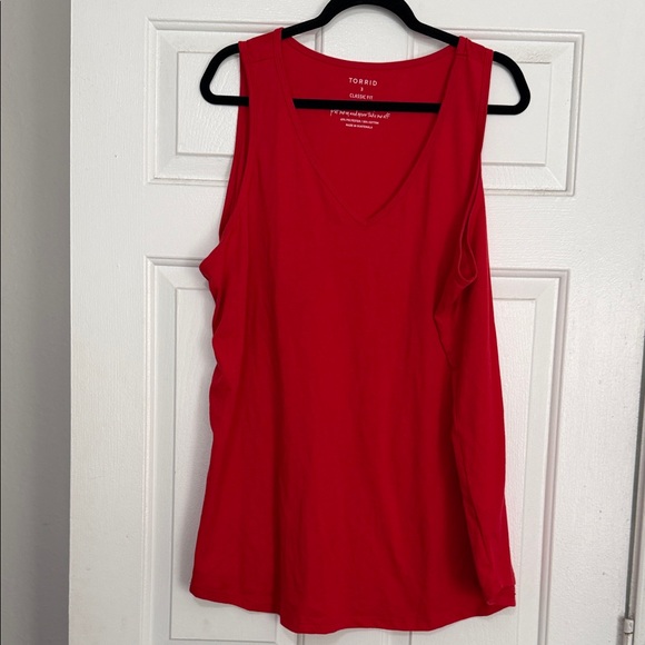 torrid | Tops | Torrid Vivid Red Tank Top | Poshmark